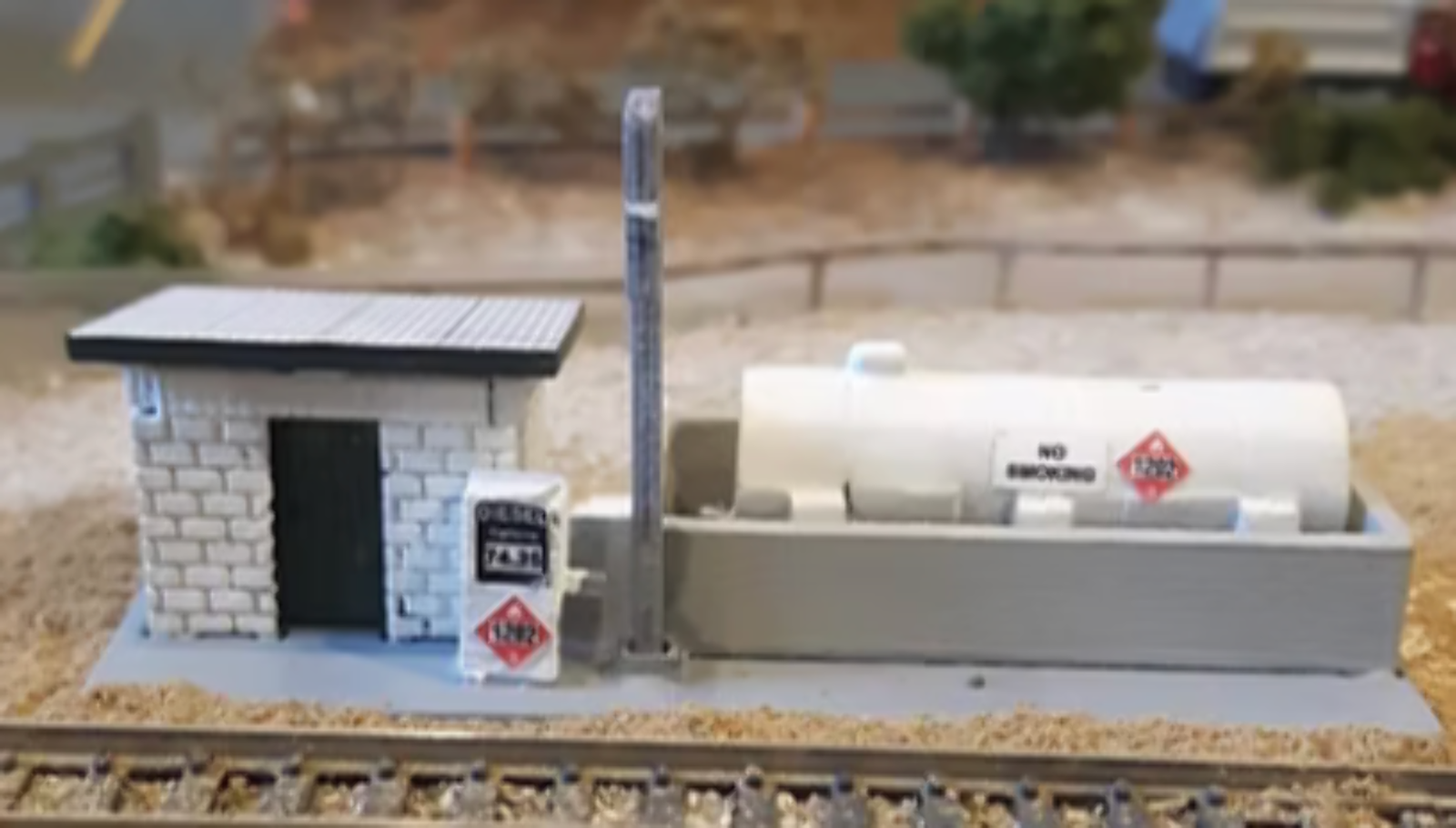 Osborn Model Kits 3122 N Scale Diesel Fueling Station Kit | eBay