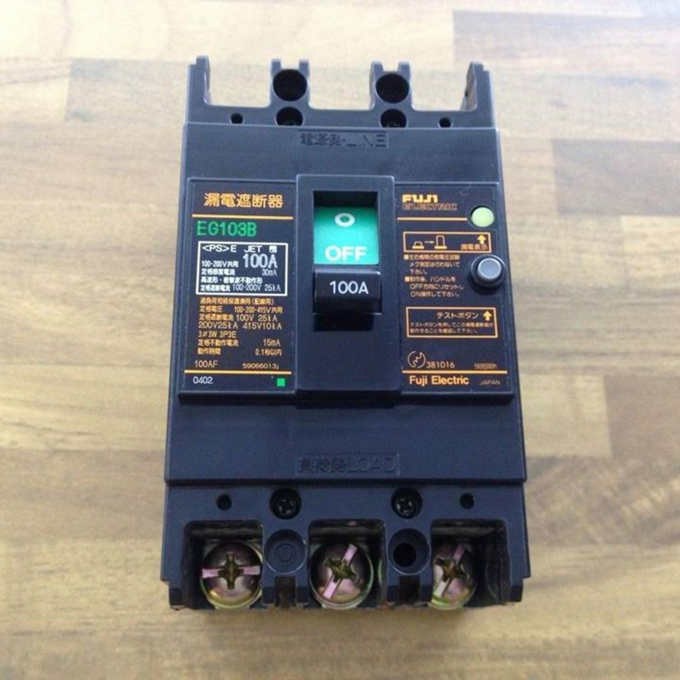 1Pcs Used For fuji EG103B 100A CIRCUIT BREAKER tested Free Shipping#QW ...