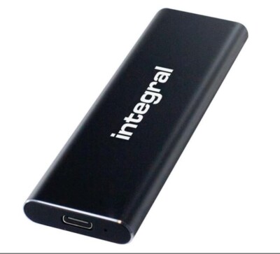 Integral 4TB External Portable Solid State Drive - Read 1050/Write ...