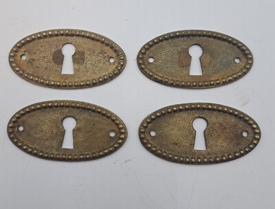 Escutcheons & Key Hole Covers - Skeleton Key Hole Covers