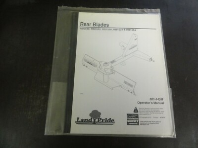 Box Blades & Snow Plows - Land Pride Rear Blade