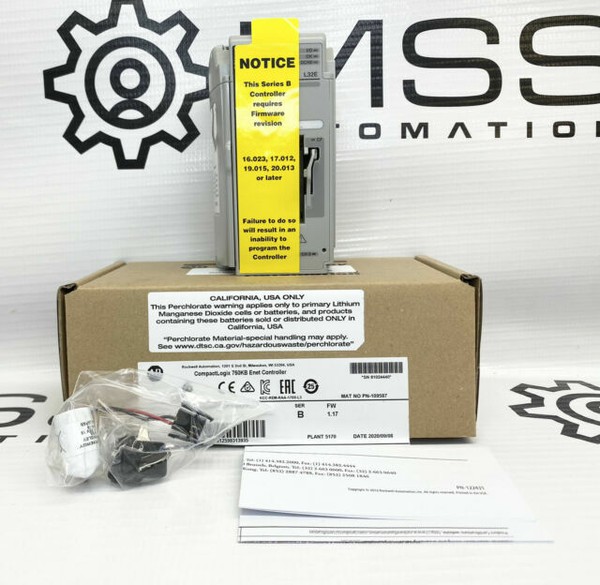 Allen-Bradley 1769-L32E CPU Ethernet Processor - Silver for sale online ...