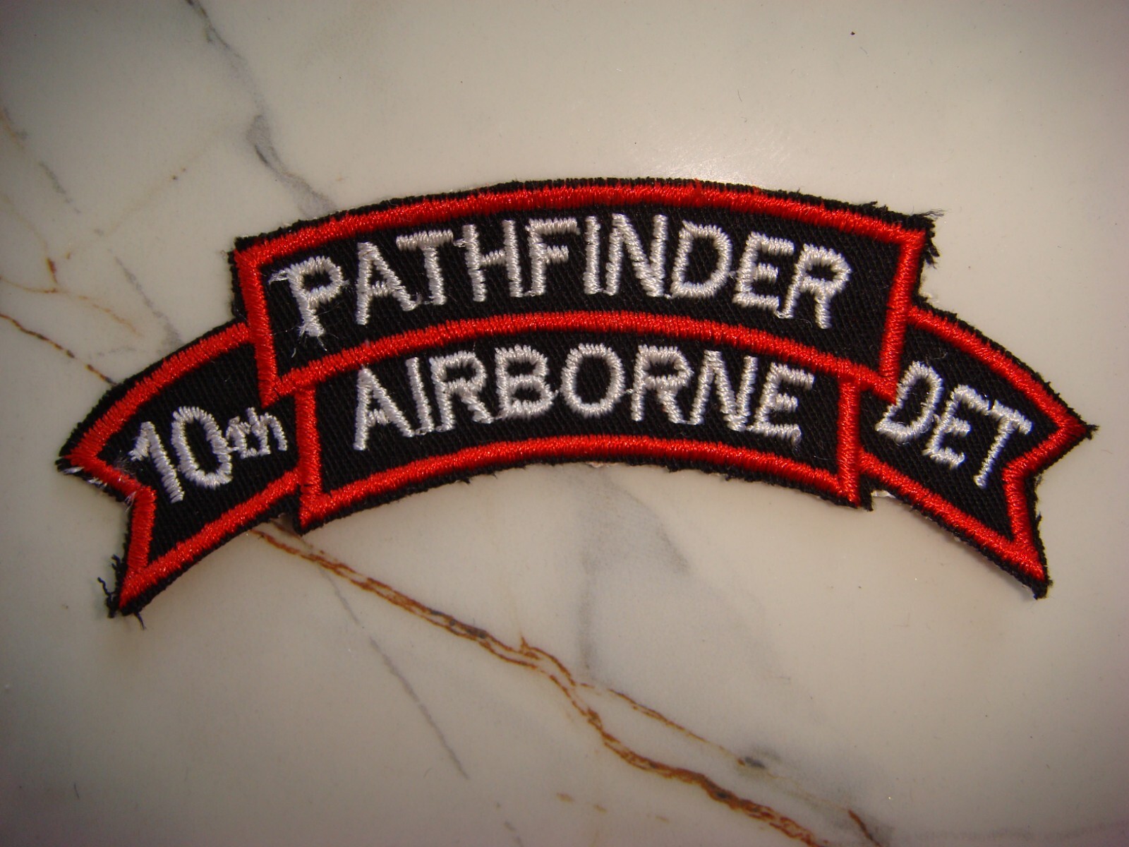 US 10th AIRBORNE DETACHMENT PATHFINDER, VIETNAM WAR SCROLL PATCH | eBay