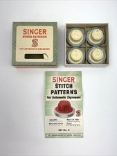 SINGER Sewing Automatic Zigzagger & Stitch Patterns Vintage 160981 for sale online | eBay
