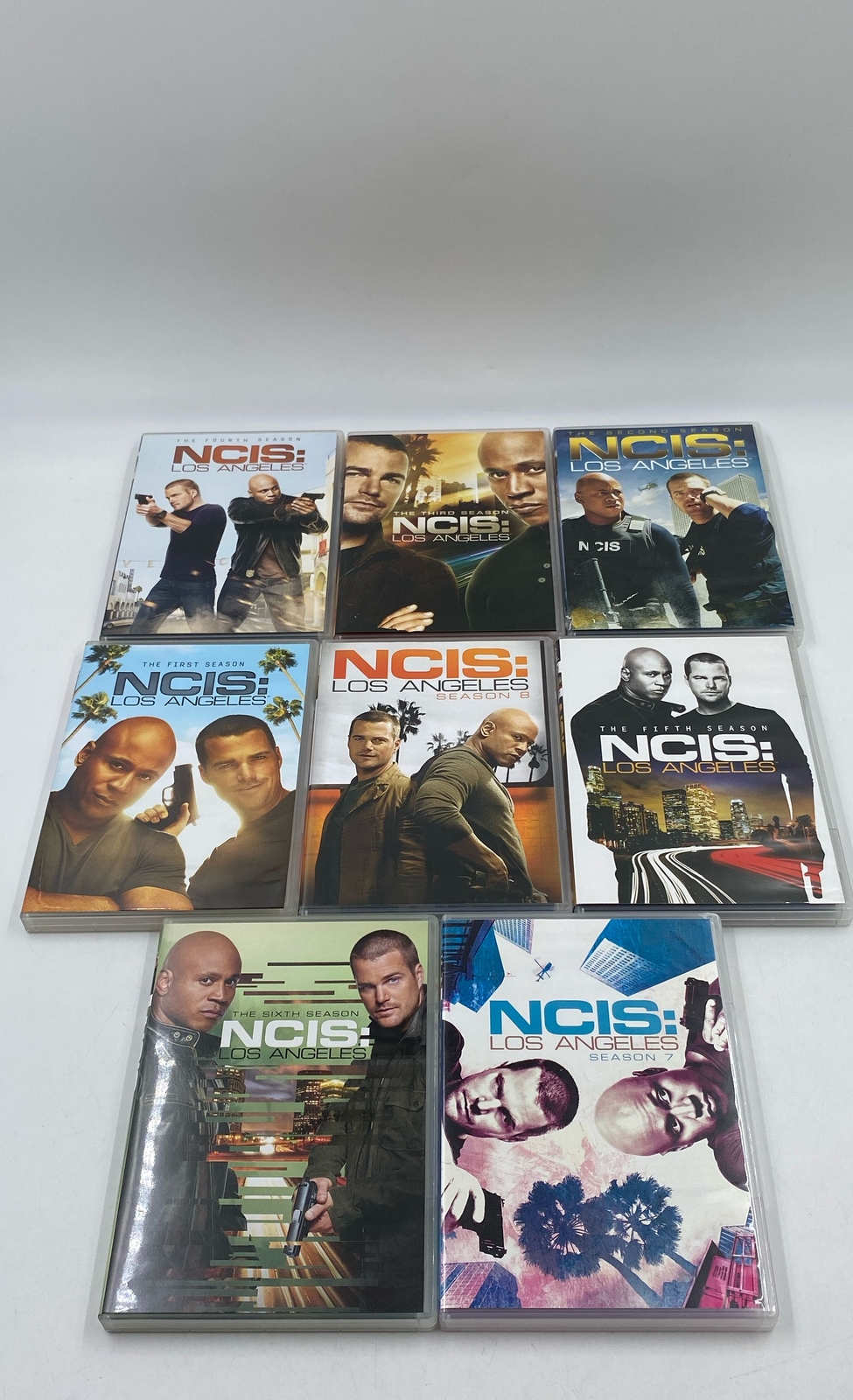 NCIS Los Angeles Season 1-8 Complete Collection TV Series Drama DVD Set ...