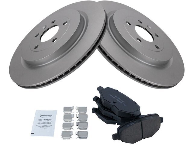 For 2013-2019 Ford Explorer Brake Pad and Rotor Kit Rear 59849RVFB 2014 ...