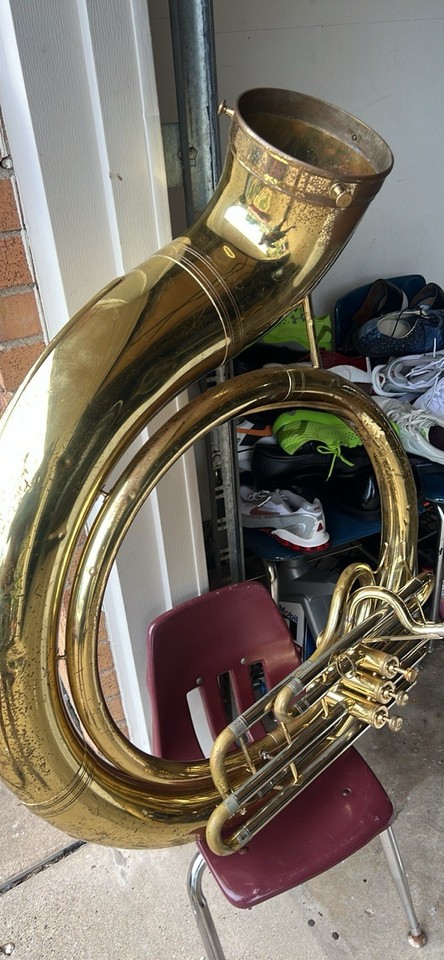 The Tuba Exchange Sousaphone With Neck And Plastic Case | eBay