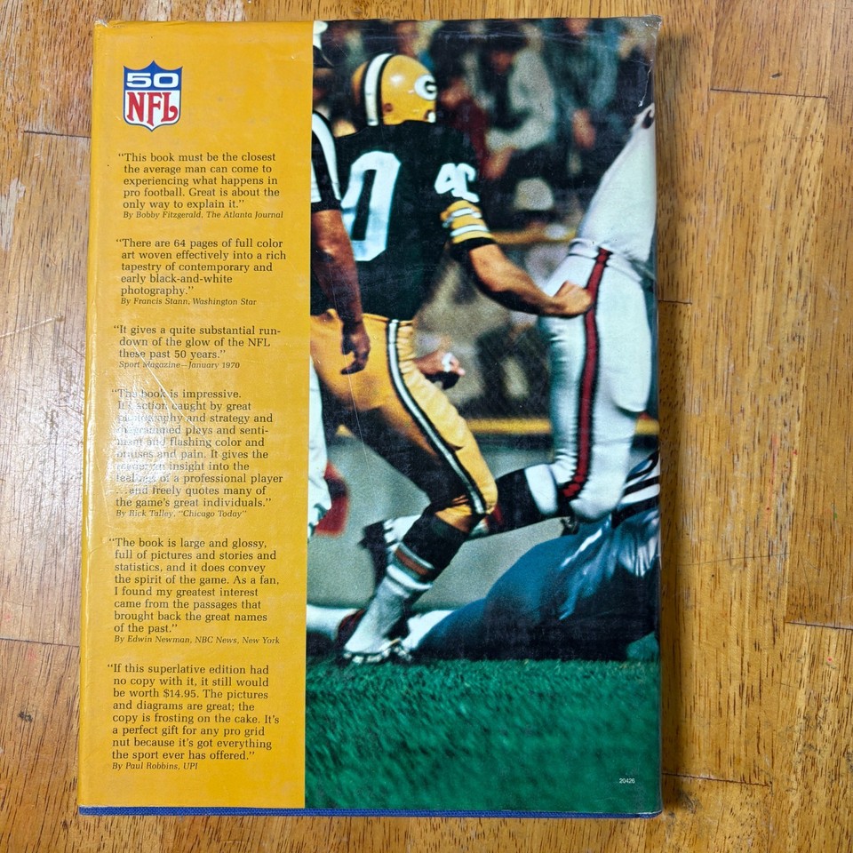 The First 50 Years NFL 1970 Edition History Book Vintage Football ...