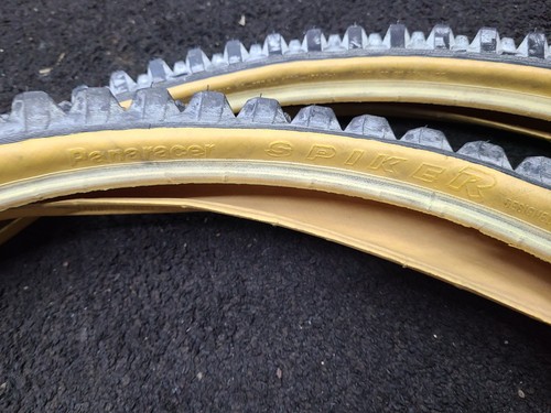 NOS Panaracer Spike PAIR TireS 26 Gumwall Vintage Mountain Mtb Bike New ...