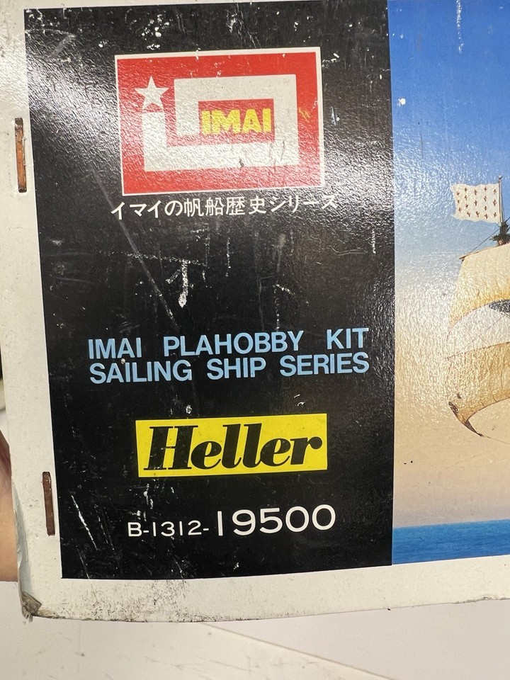 IMAI Heller 1:100 SOLEIL ROYAL Plastic Sailing Ship Model Kit #B-1312 ...
