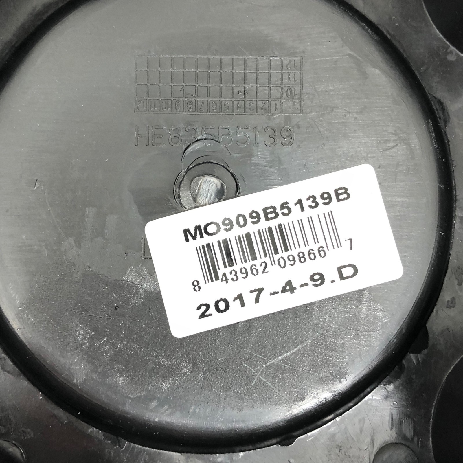 Moto Metal Gloss Black Center Cap Bolt Closed for 5Lug MO961 MO964 ...