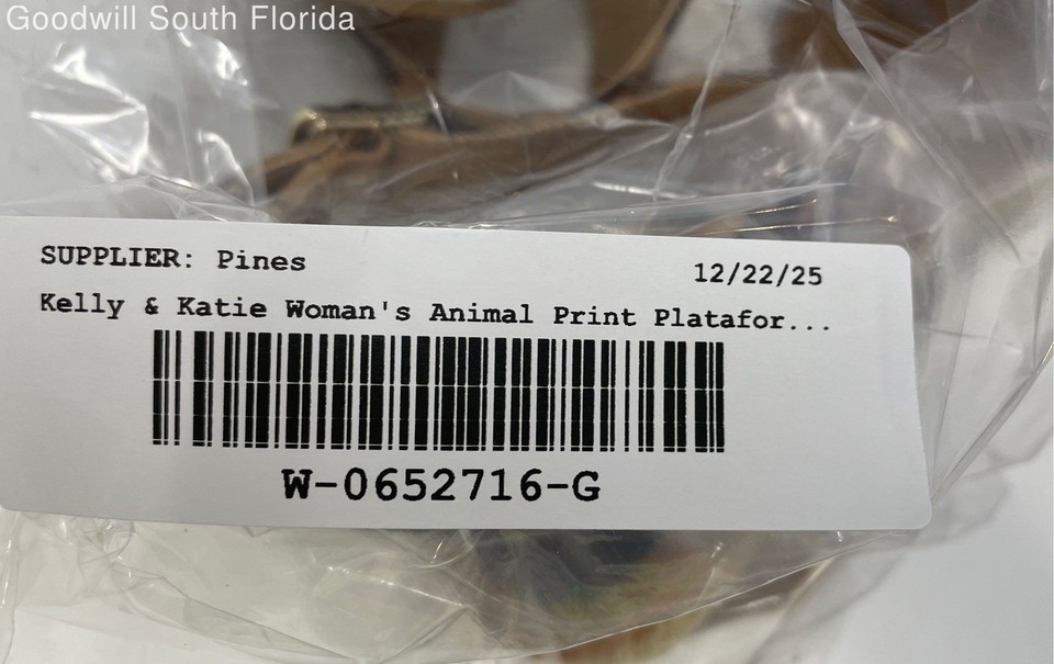 Kelly & Katie Womens Emmaline Tan Black Animal Print Ankle Strap ...