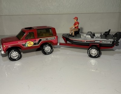 Nylint Bass Pro Shops Bass Tracker Pro 16 Red Diecast Truck, Trailer ...
