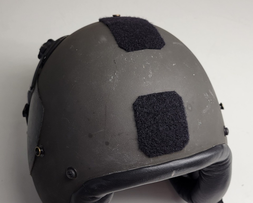 GENTEX HGU-68/P PILOT FLIGHT HELMET SIZE X-LARGE, HARD MOUNT VISOR ...