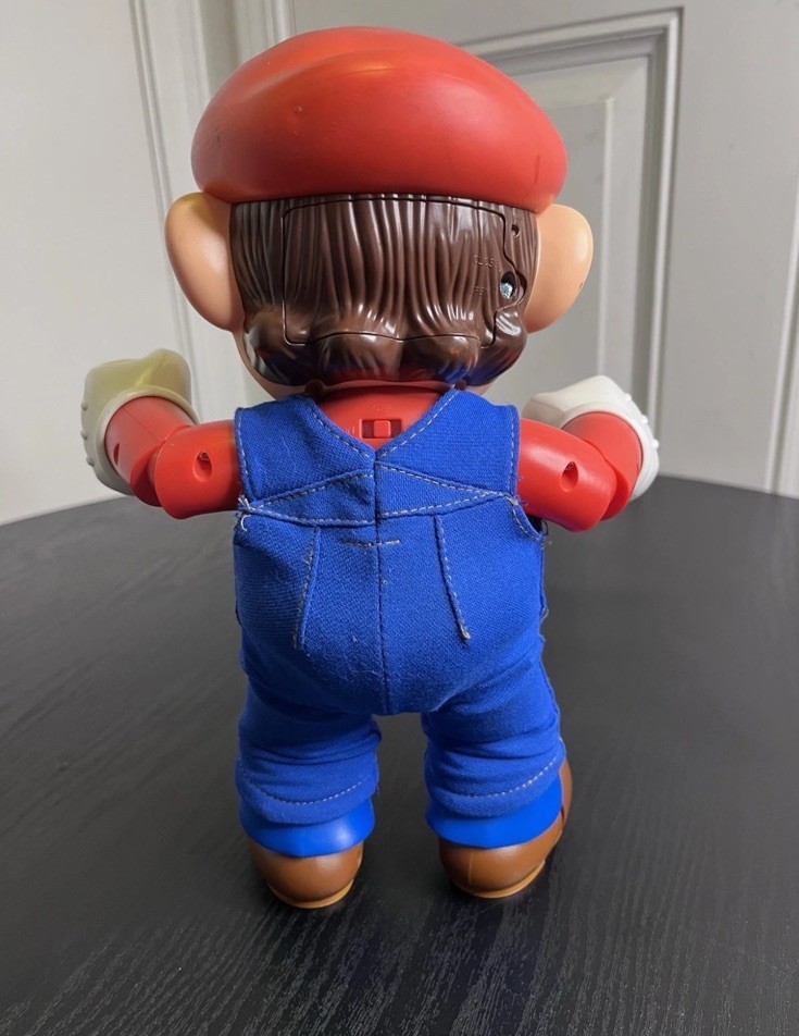 Mario Talking 12” Poseable Figure “It's-A Me Mario Super Mario Bros ...
