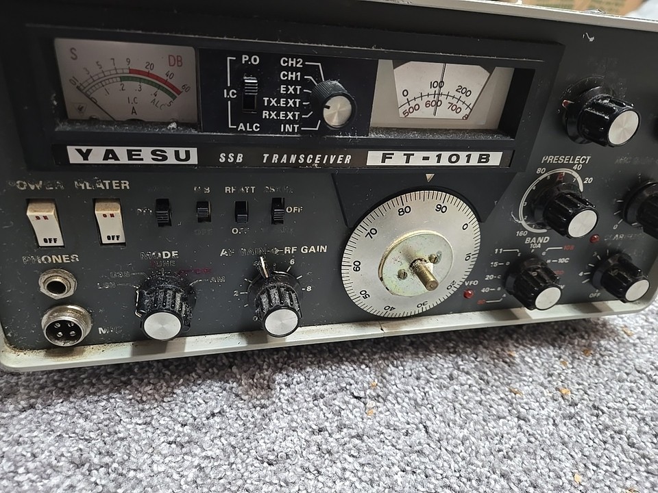 Yaesu FT-101B Ham Radio Transceiver | eBay