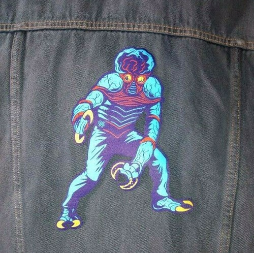 GIANT back PATCH - Metaluna Mutant - 8 inches tall -This Island Earth ...