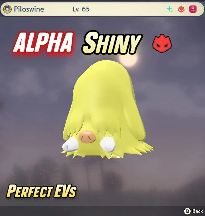Shiny Piloswine