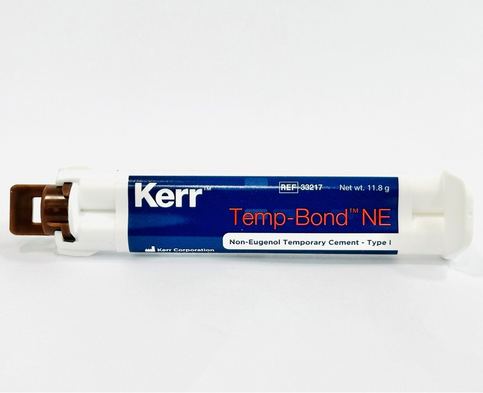 *1-Kit* Kerr Temp-Bond NE Non-Eugenol Type-1 Temporary Cement 33217 | eBay