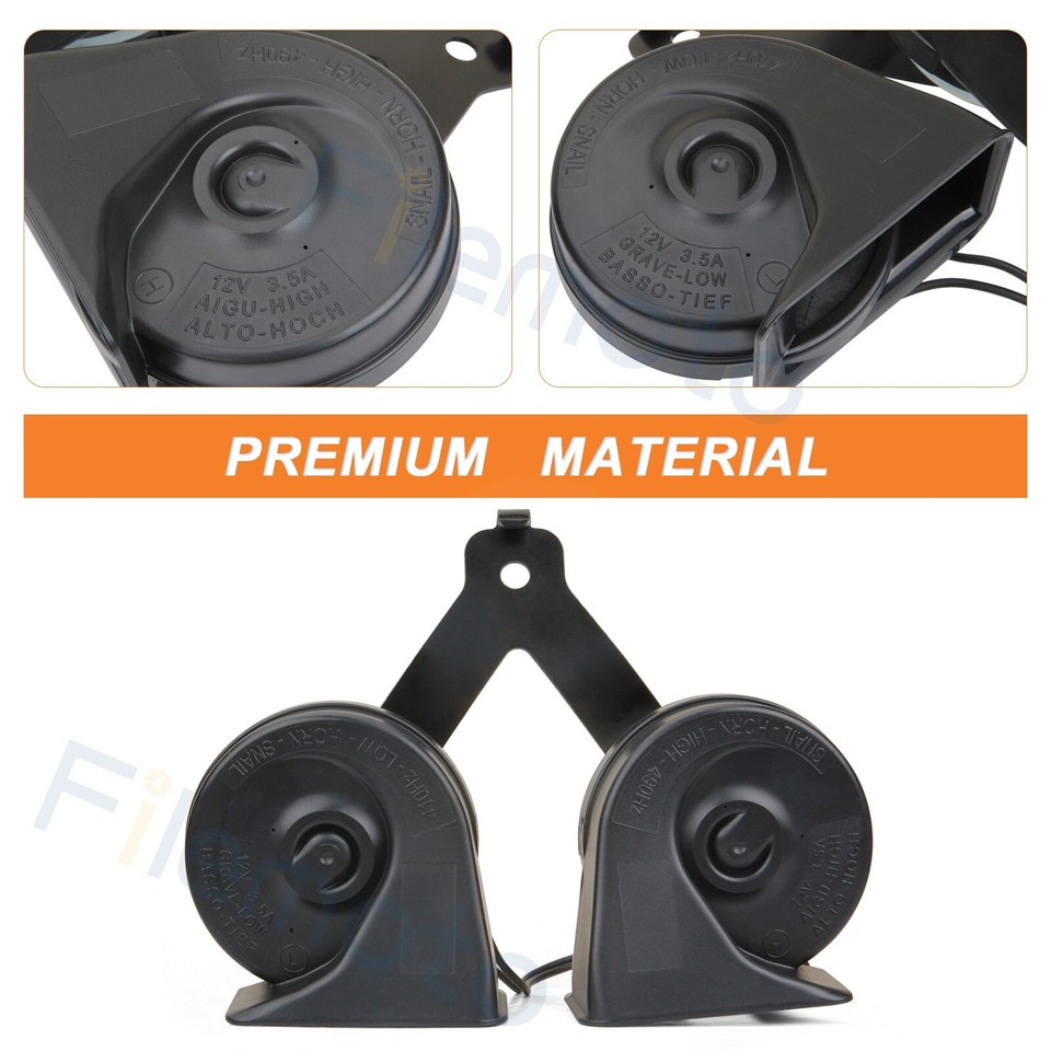 Ford Fl3z 13832 Parts For 2015-2022 Ford F-150 Snail Horn High & Low ...