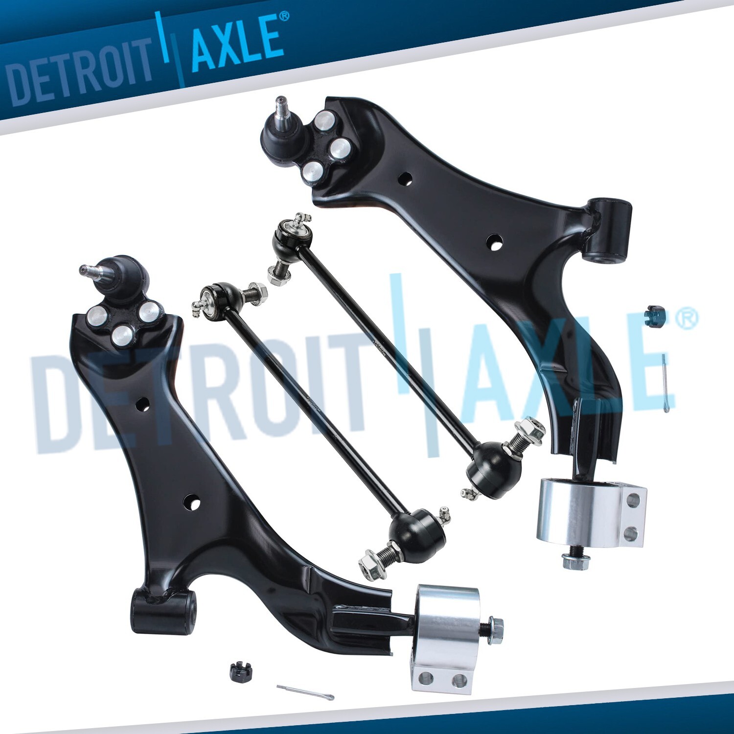 Front Lower Control Arms Sway Bar Links for 2012 - 2014 2015 Chevy ...