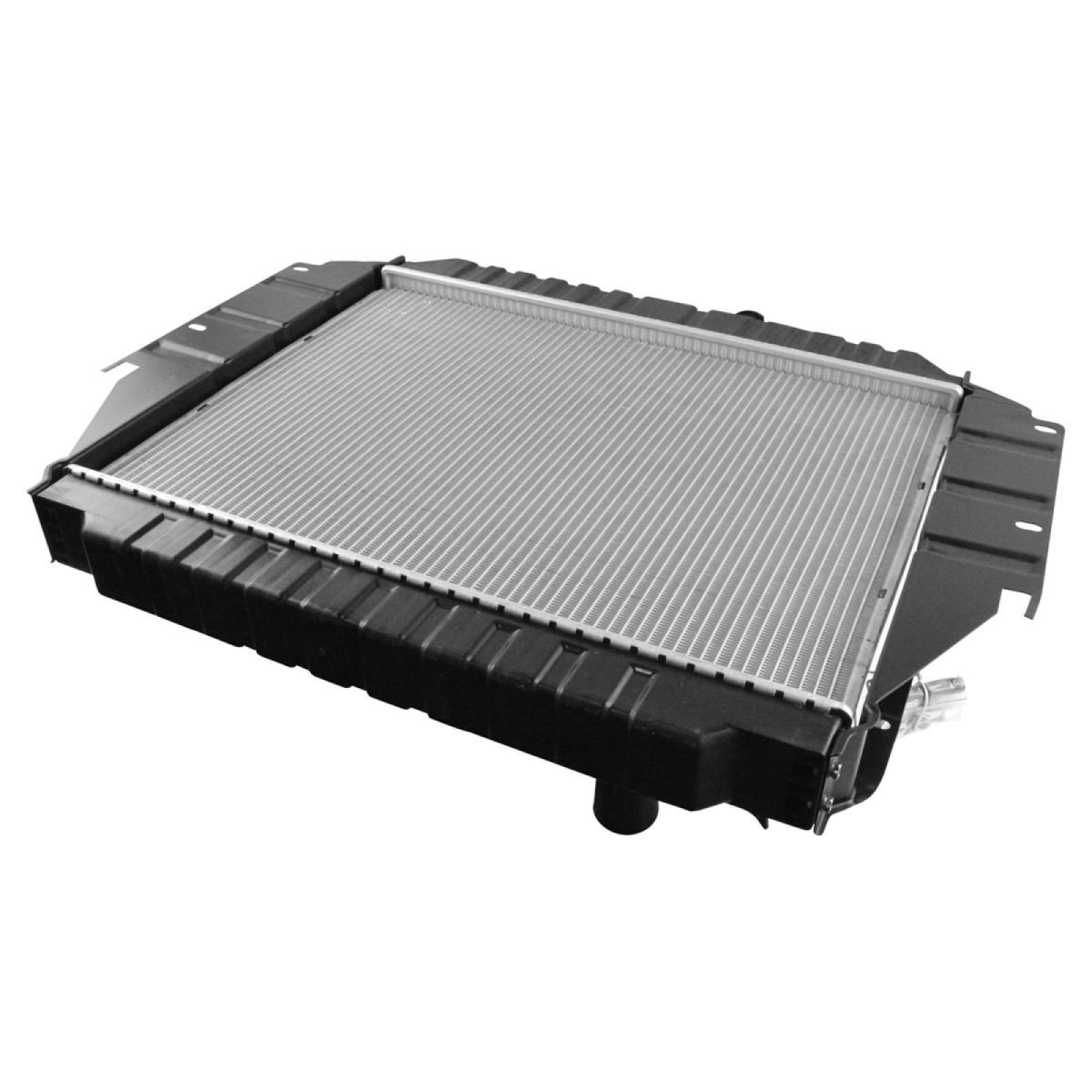 Radiators Assembly Aluminum Core Direct Fit for Ford E150 E250 E350 ...