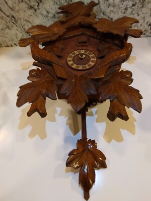 VINTAGE AZURA SWISS CUCKOO CLOCK | eBay