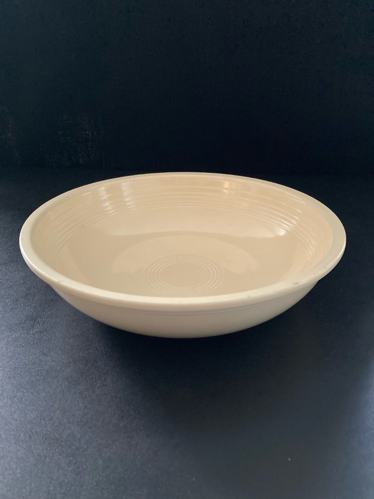 RARE Vintage Fiestaware Ivory Fruit Bowl Circa 1937-1938 | eBay