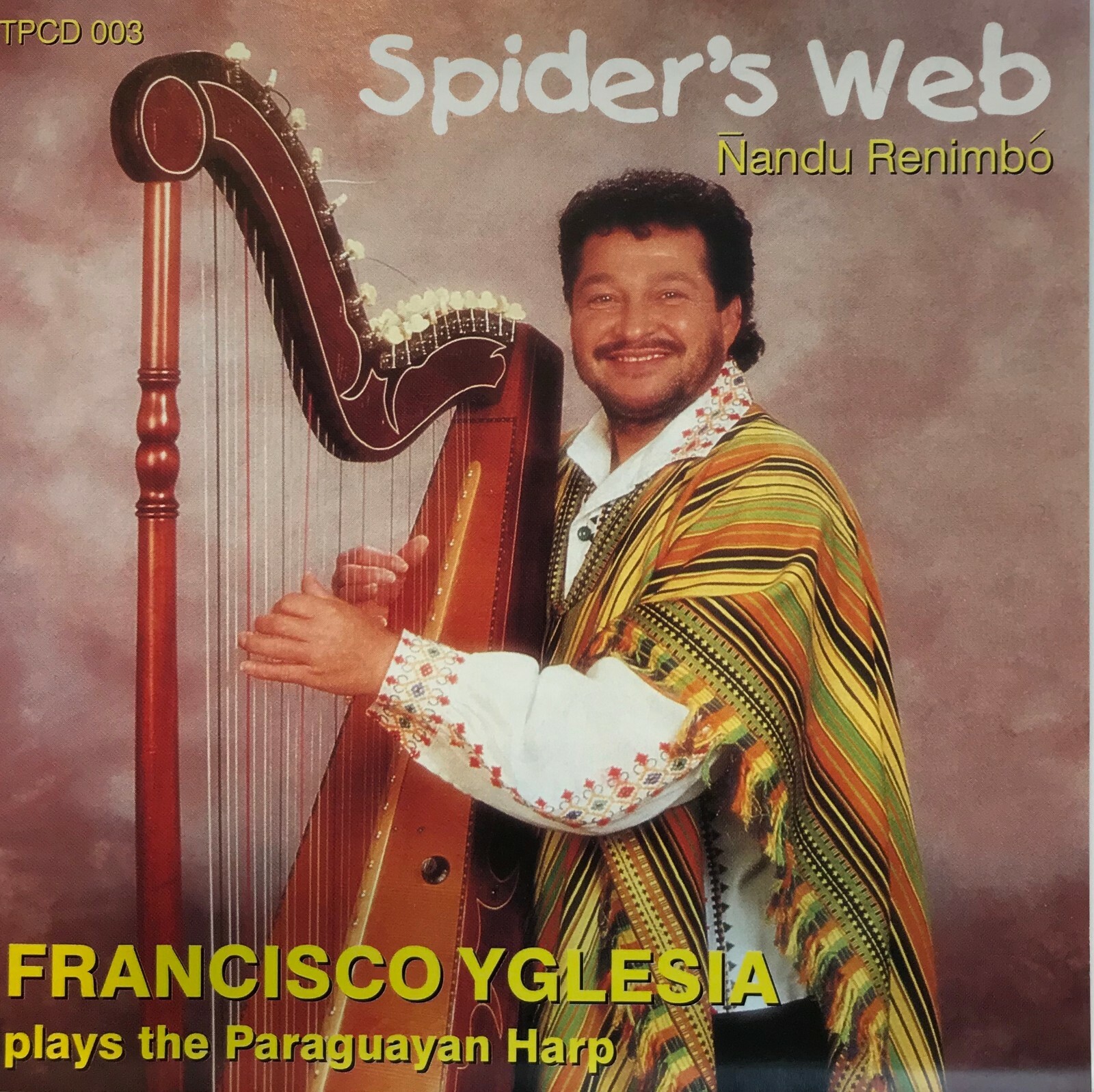 Francisco Yglesia Plays The Paraguayan Harp Spider's Web Nandu Renimbo ...