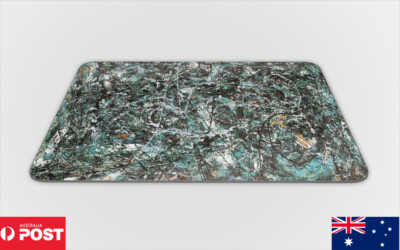 MOUSE PAD DESK MAT ANTI-SLIP|JACKSON POLLOCK - FULL FATHOM FIVE ART ...