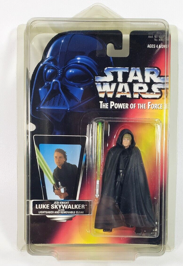 Star Wars Luke Skywalker Jedi Knight Removable Cloak Power Of The Force ...