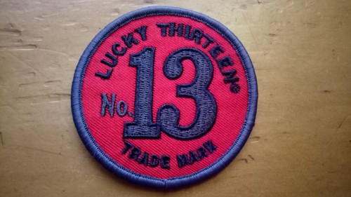 NUMBER 13 PATCH BIKER EMBROIDED 4 VEST SHIRT CAP HELMET JACKET BOOTS ...