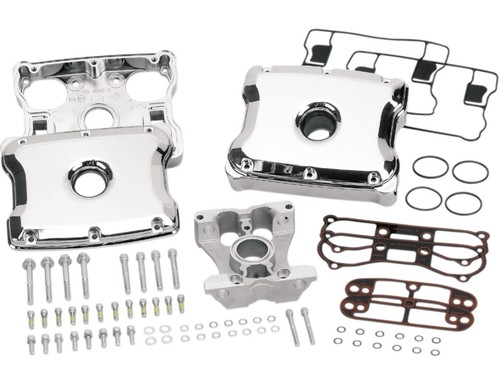 S&S Die Cast Chrome Rocker Box Covers 84-99 Evo Evolution Kit 90-4095 ...