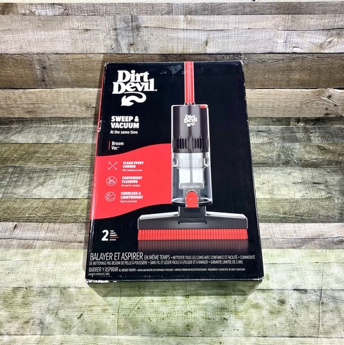 Dirt Devil Sweep & Vacuum Broom Vac - BD45000V - NEW/SEALED | eBay