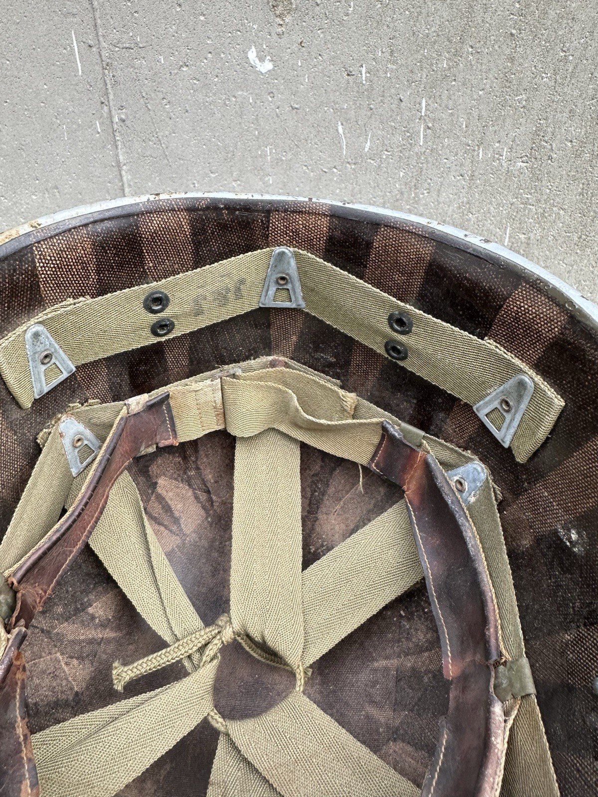 WW2 US NAVY INVASION HELMET - VERY RARE CORPSMAN OR SHORE PARTY | eBay