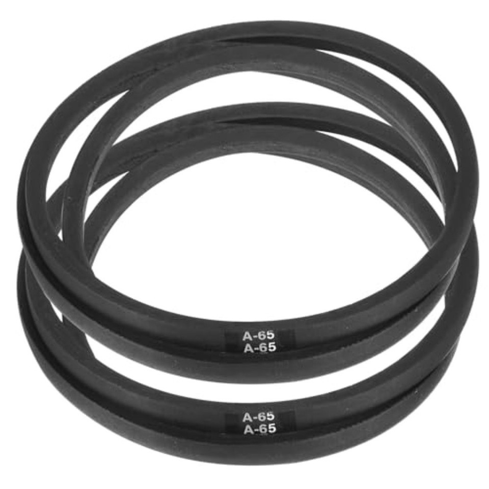 2 Pieces A654L670 Rubber V Belts 65 Inch Inner Circumference for Fan ...