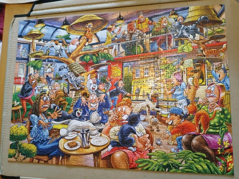 WASGIJ 28 Mystery Feline Frenzy 1000 Piece | eBay UK
