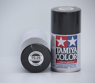 Tamiya Peinture Bombe TS29 Semi Gloss Black | eBay