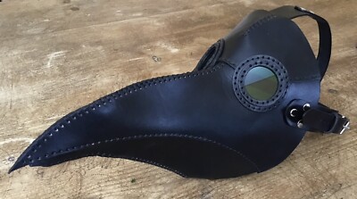Unique Handcrafted Genuine Leather Plaque Doctor Headpiece/Mask | eBay UK