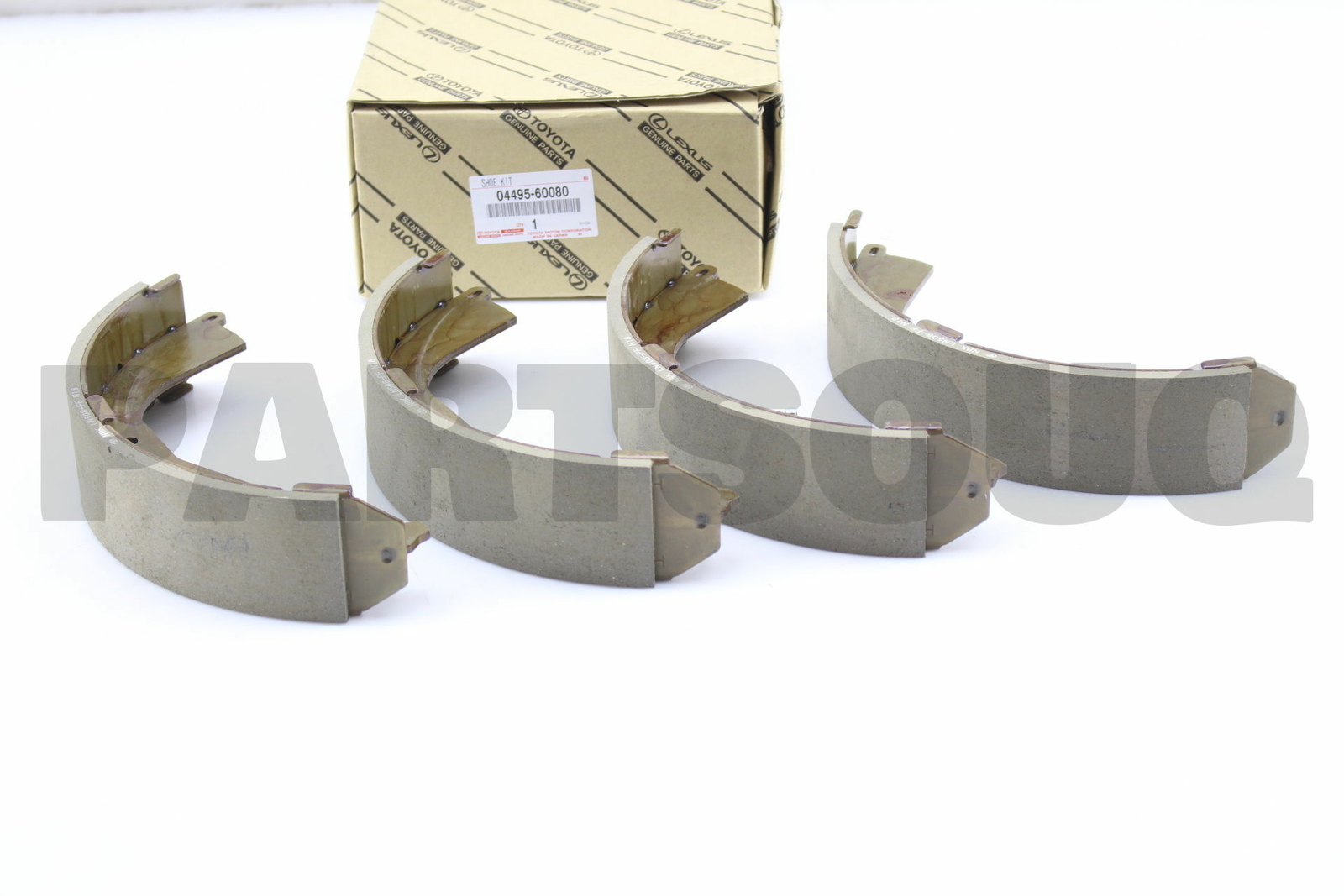 0449560080 Genuine Toyota SHOE KIT BRAKE RR 04495-60080 | eBay