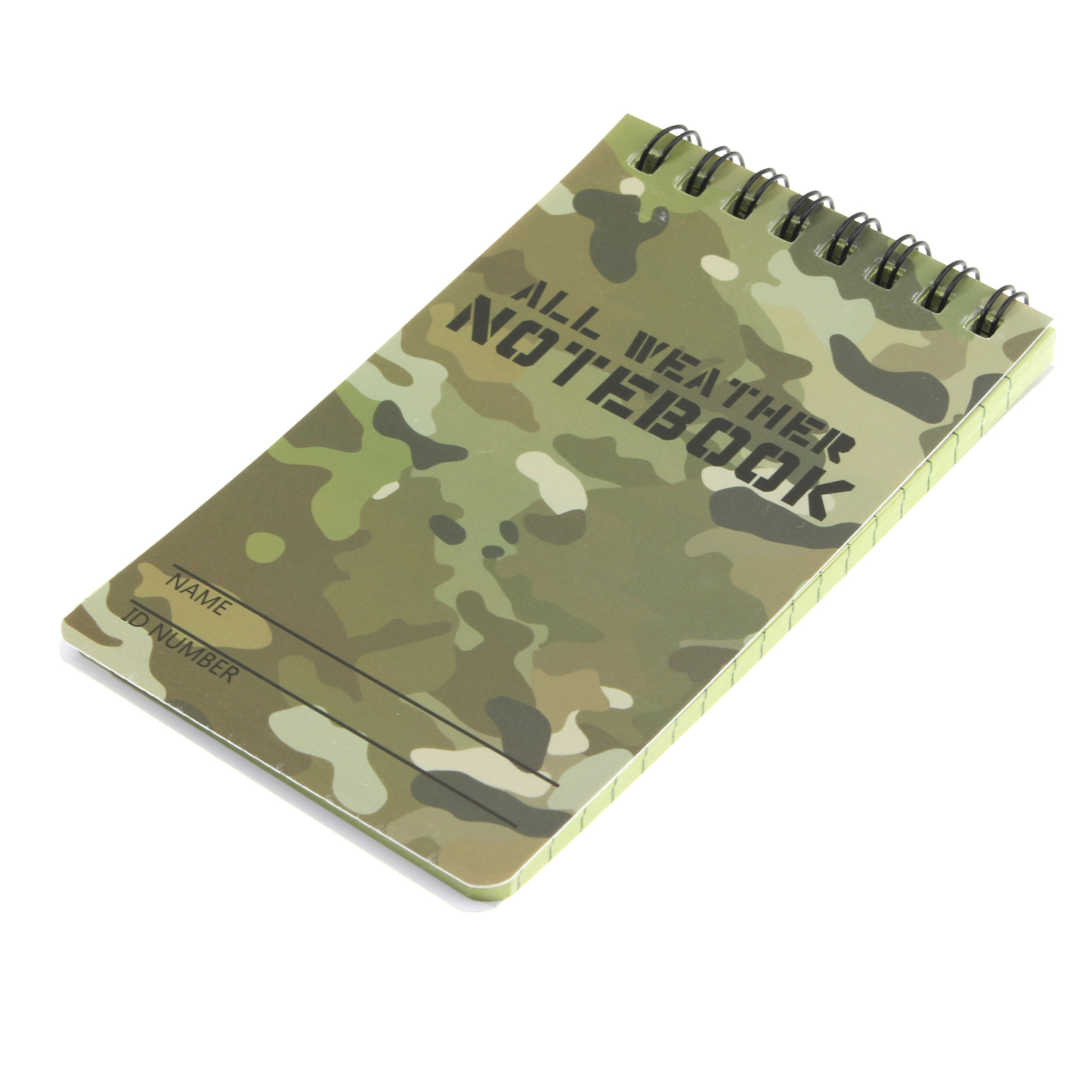 Tactical Camouflage Notebook Military All-Weather Waterproof Writing ...