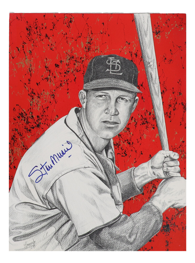 Stan Musial Autographed Memorabilia | Signed Photo, Jersey ...