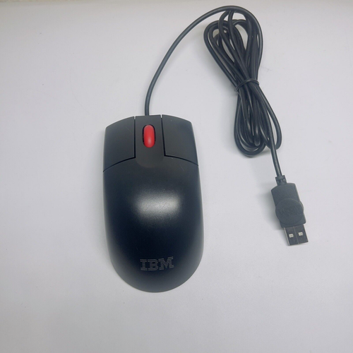 Genuine IBM Model MO28UO 3-Button USB Optical Scroll Wheel Mouse ...
