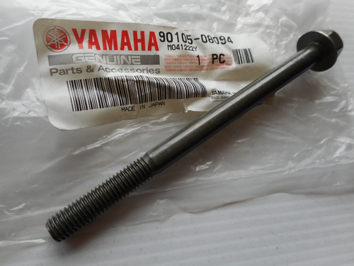 YAMAHA RT100 1993-2000 MODELS GENUINE FRONT ENGINE MOUNT BOLT --- 90105 ...