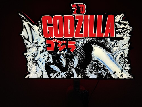 Stern Godzilla 70th Anniversary Pinball Topper | eBay