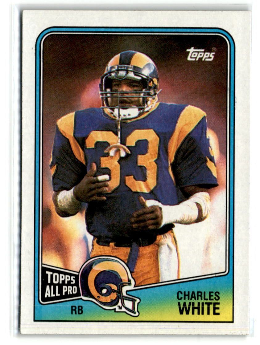 1988 Topps Football #289 Charles White Los Angeles Rams | eBay