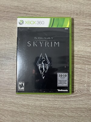 The Elder Scrolls V Skyrim Xbox 360 - Complete CIB 93155117631| eBay