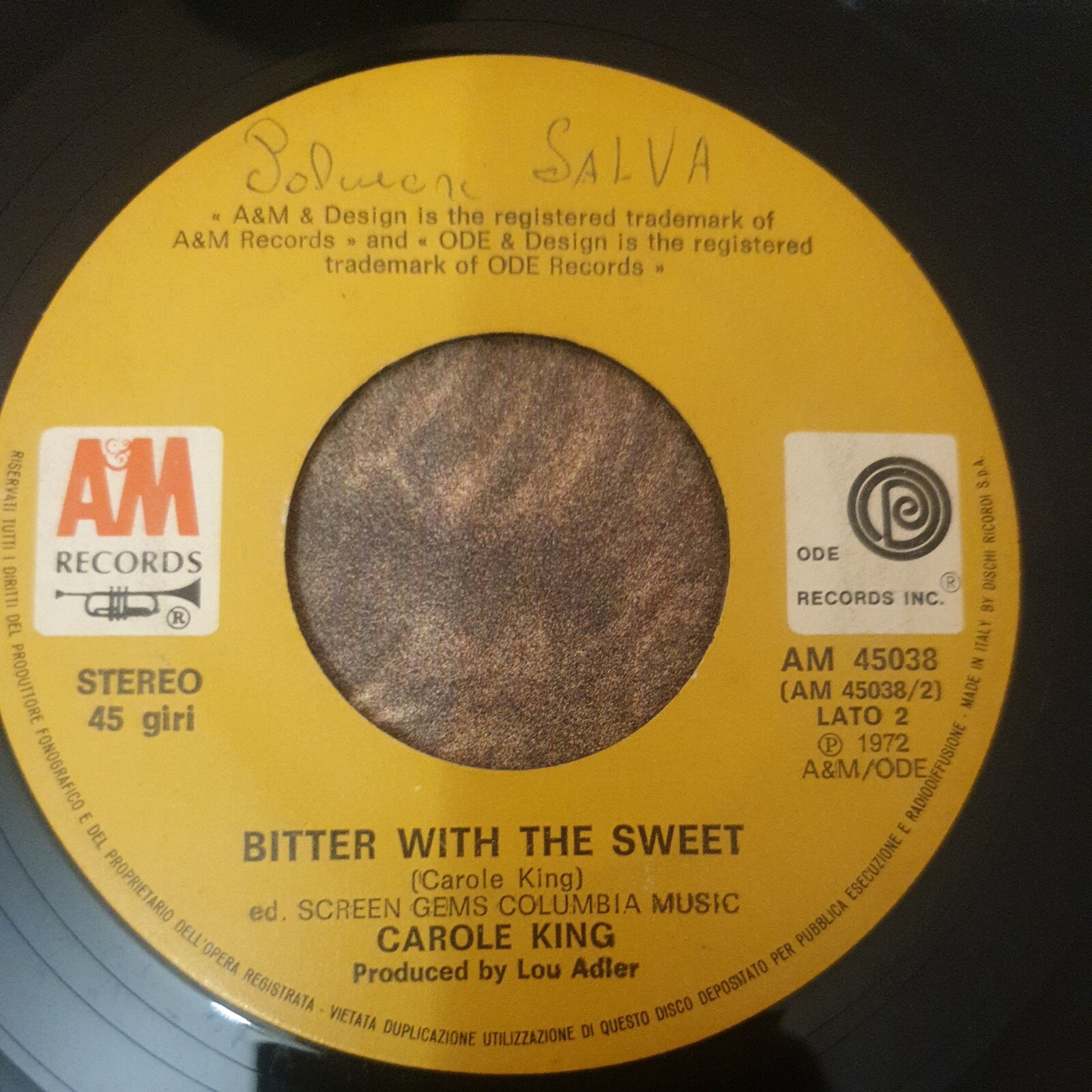Carole King Been To Canaan Bitter With The Sweet 45 Press 1972 | eBay