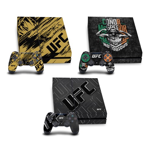 OFFICIAL UFC GRAPHICS VINYL STICKER SKIN DECAL FOR SONY PS4 CONSOLE ...