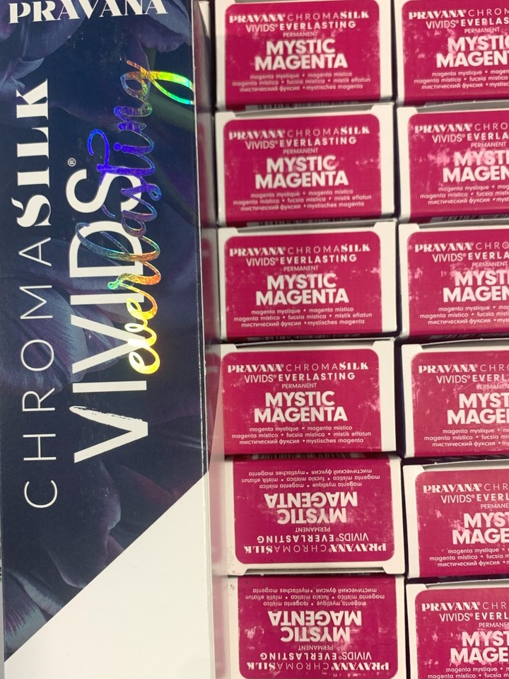 Pravana ChromaSilk Vivids Everlasting Permanent -Mystic Magenta- 3 oz ...